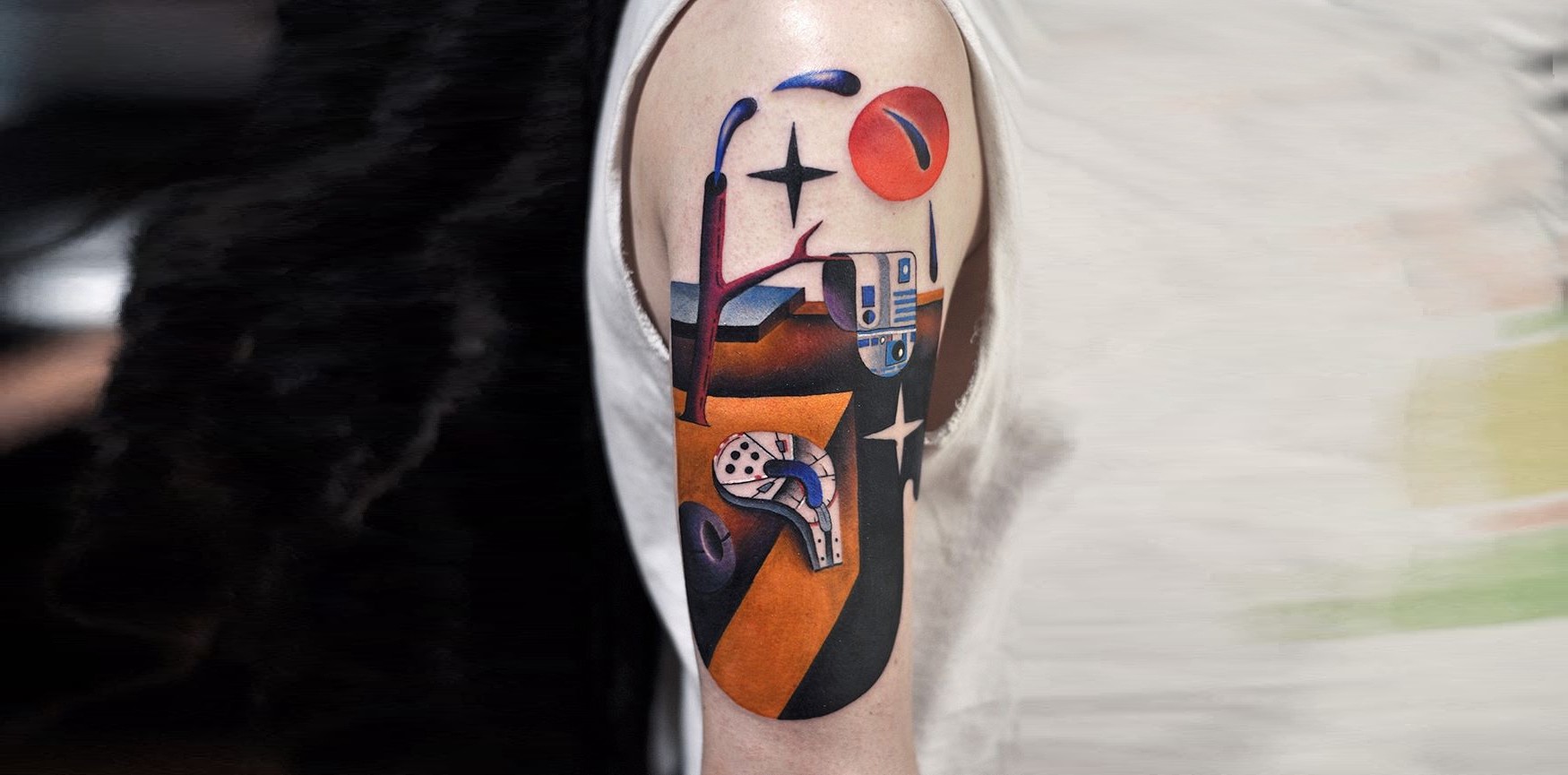 As tatuagens psicodélicas de David Cote - Blog Tattoo2me